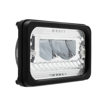 Heated 4" x 6" LED High Beam – Chrome Shop Canada