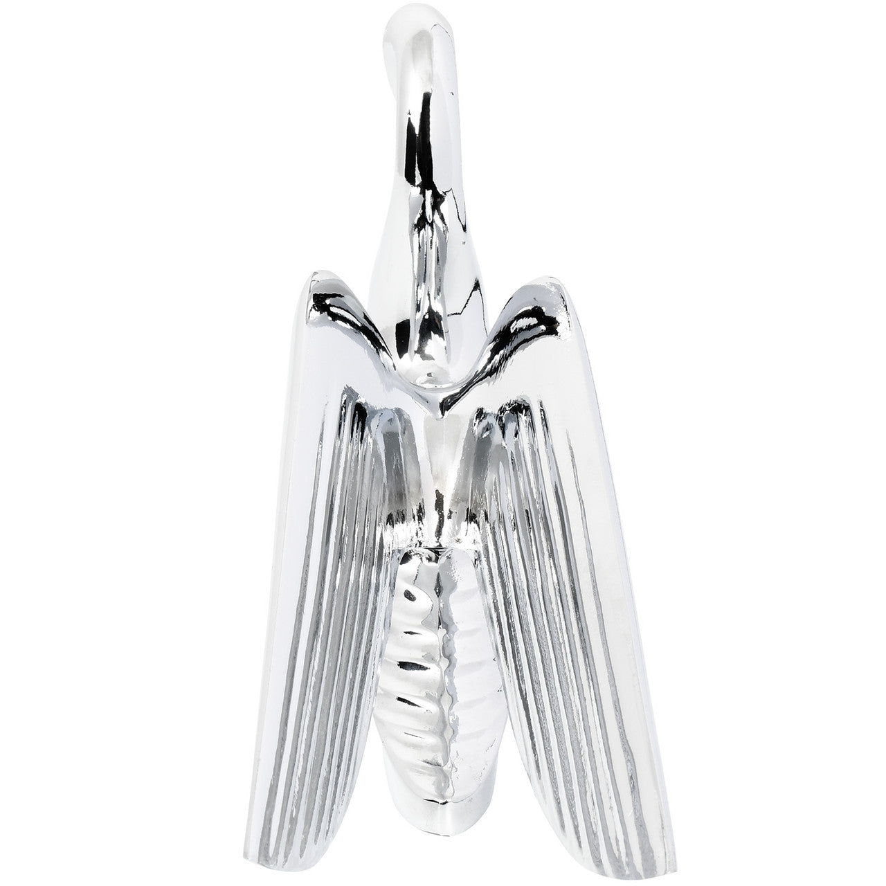 Chrome Swan with Bolt-On Wonderwings Hood Ornament – Chrome Shop Canada