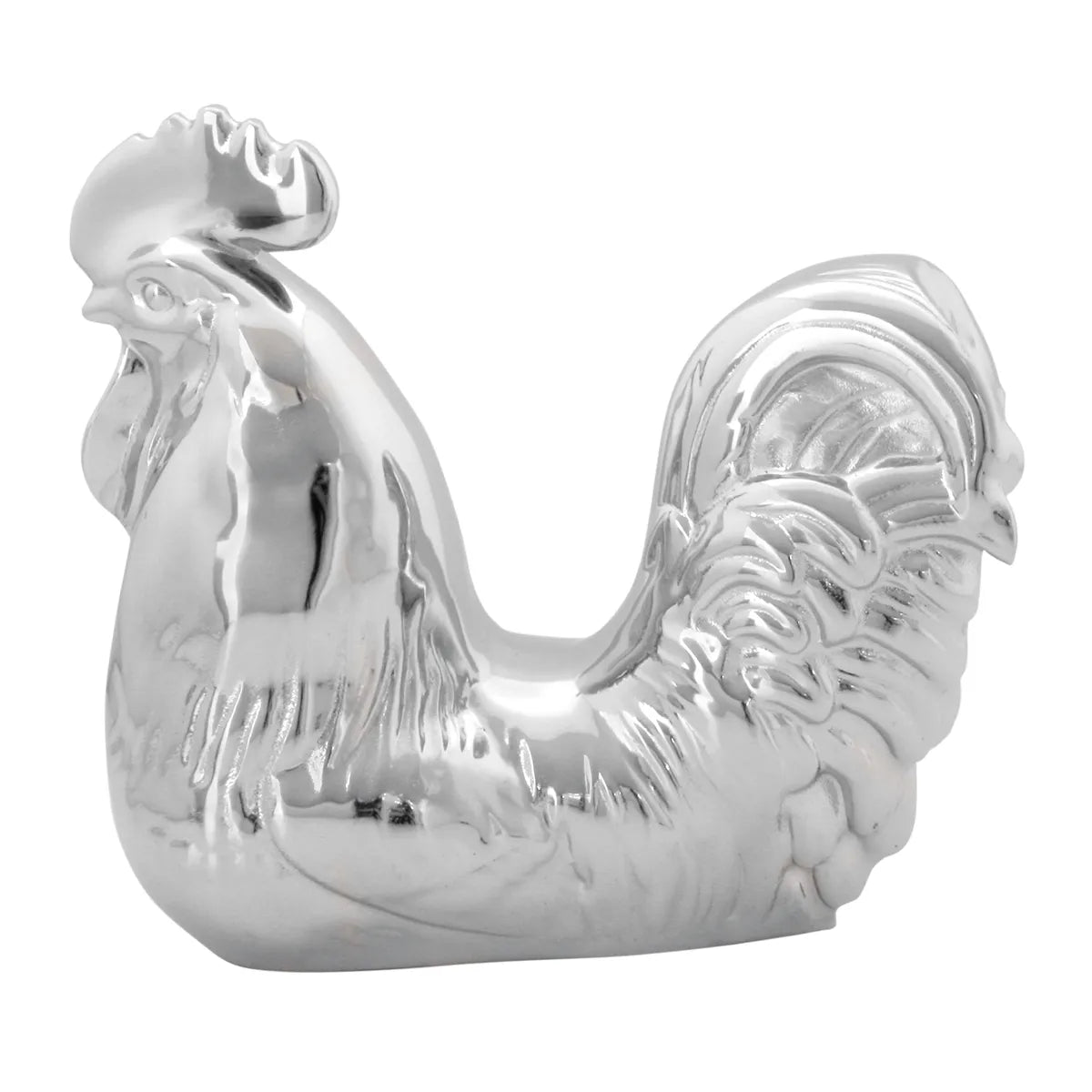 Chrome Sitting Rooster Hood Ornament – Chrome Shop Canada