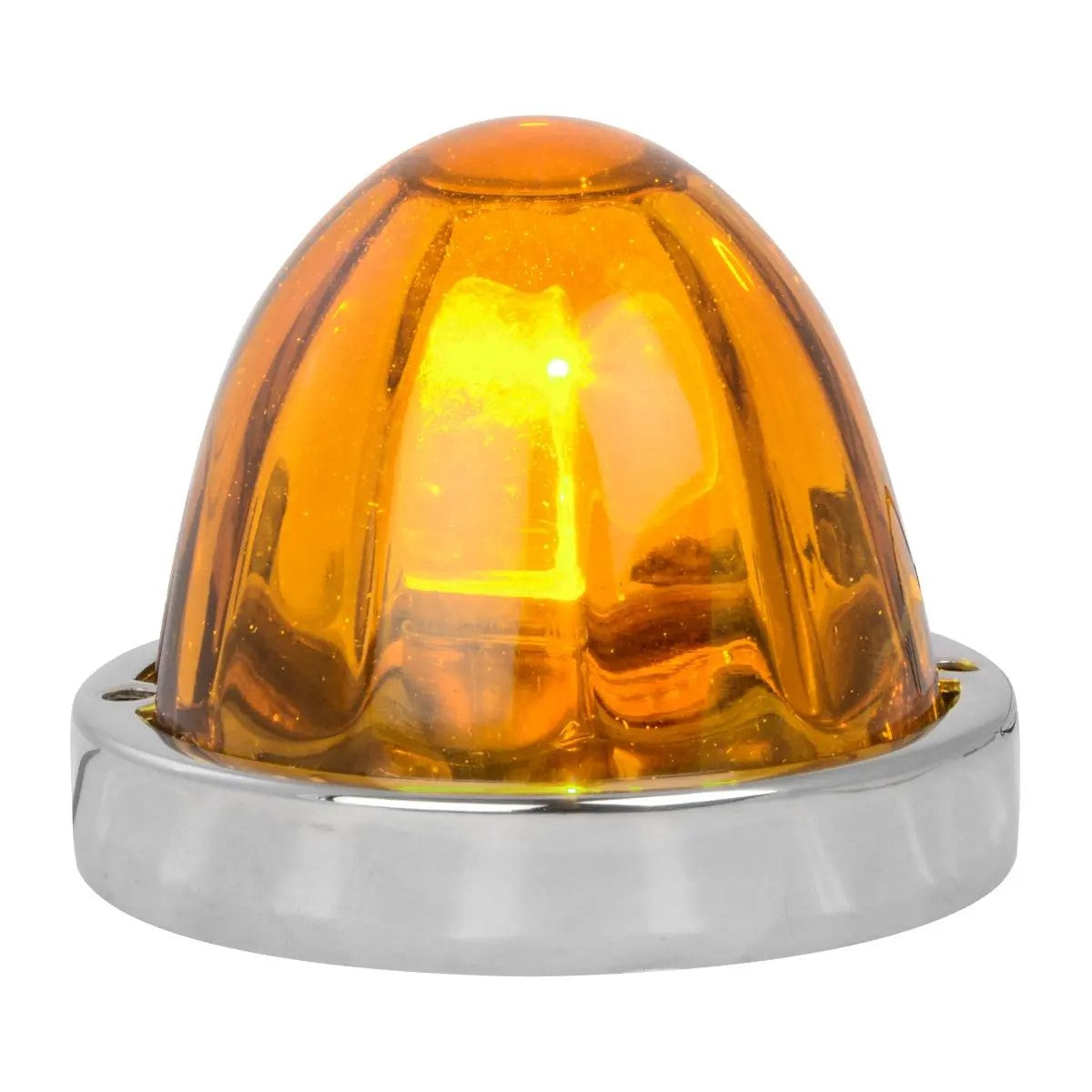 Glass 1157 Amber Watermelon Light – Chrome Shop Canada