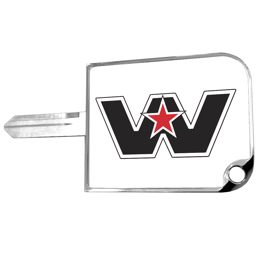 White Western Star Key Cover – Chrome Shop Canada