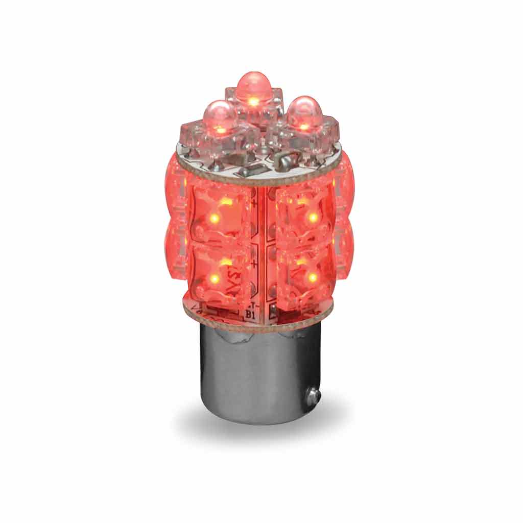 Red LED 1156 Bulb – Chrome Shop Canada