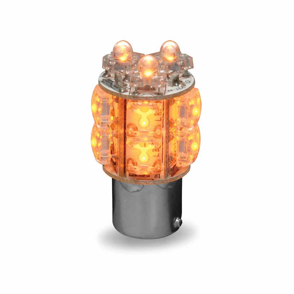 Amber LED 1157 Bulb – Chrome Shop Canada