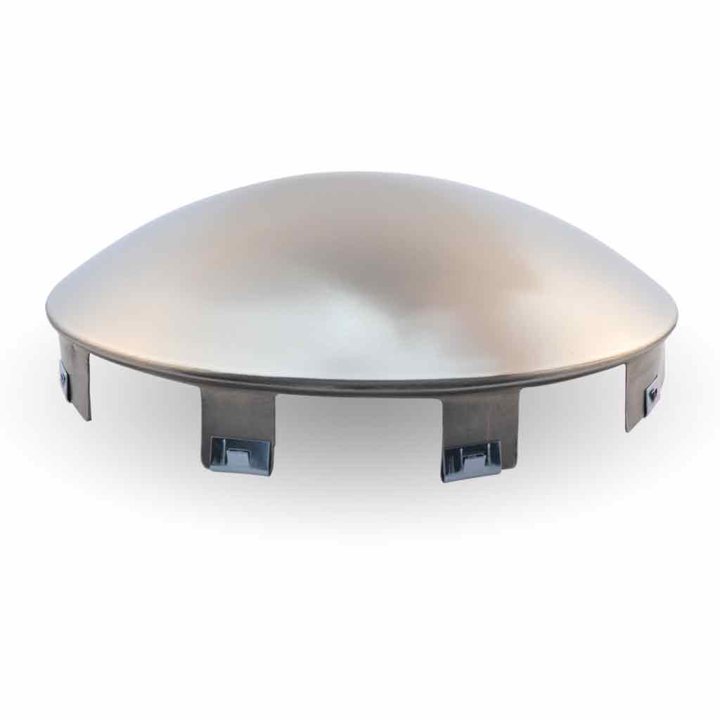 Stainless 6 Notch Dome Front Hubcap – Chrome Shop Canada