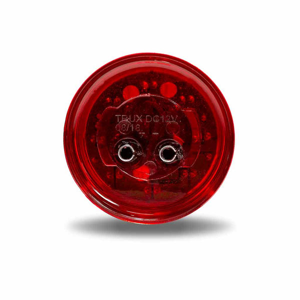 2" Round Red LED Light - Chrome Shop Canada