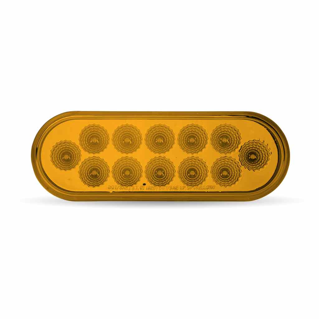 Oval Amber LED Light – Chrome Shop Canada