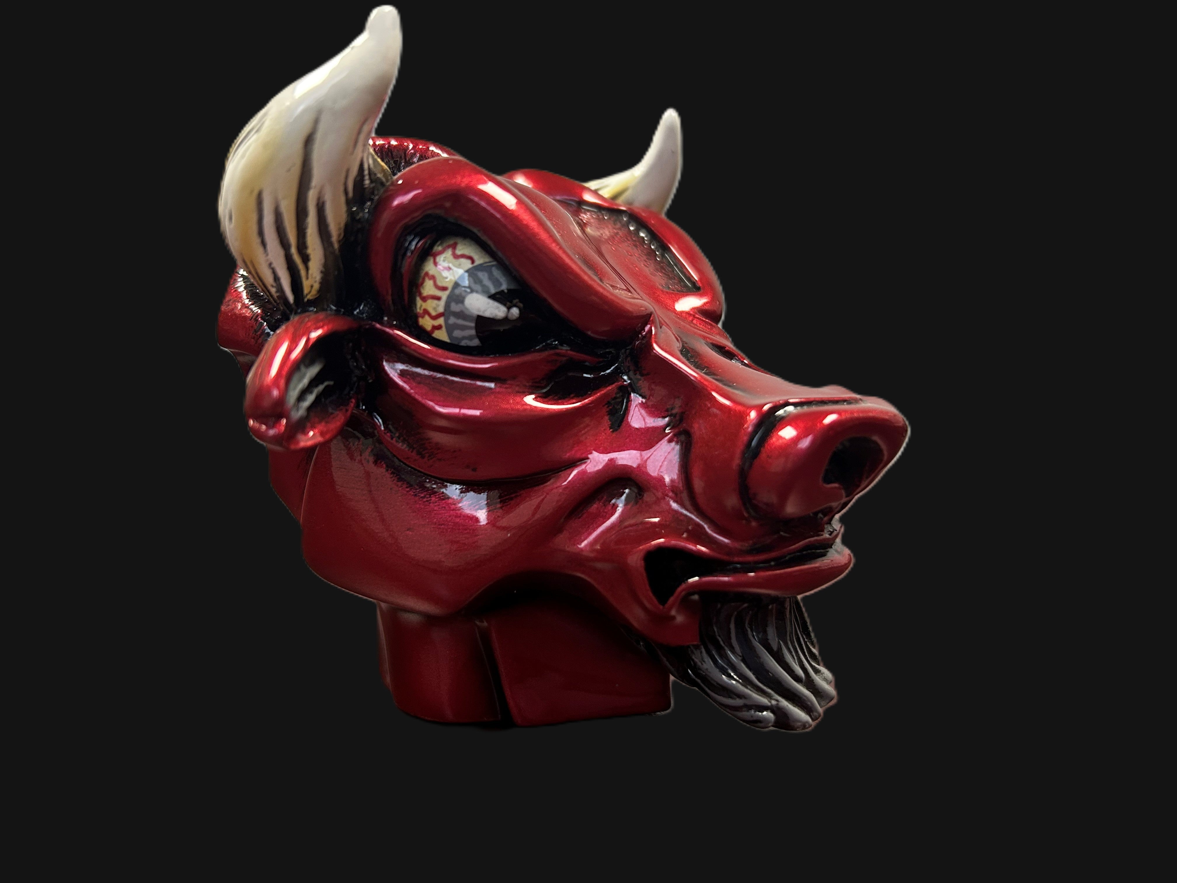 El Toro Red Bull Shift Knob – Chrome Shop Canada