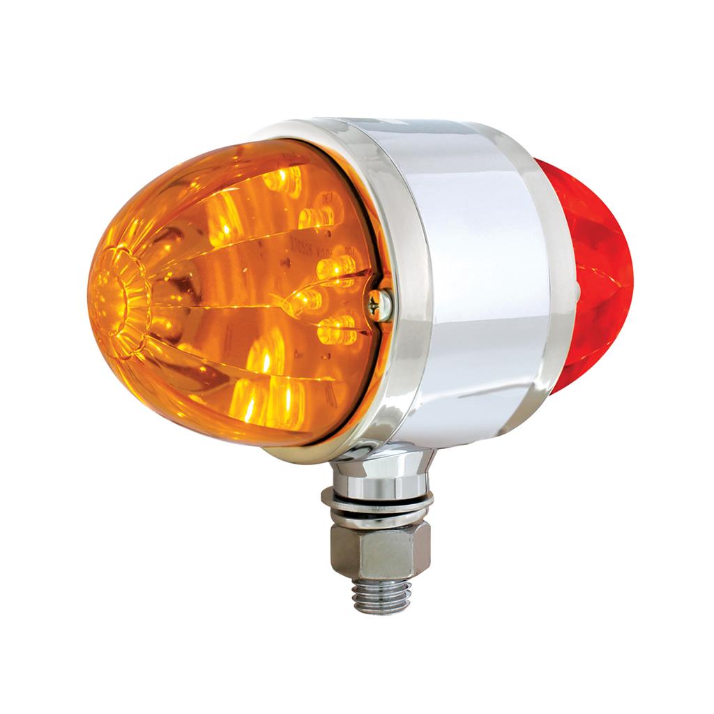 Amber / Red LED Dual Function Pedestal Light – Chrome Shop Canada