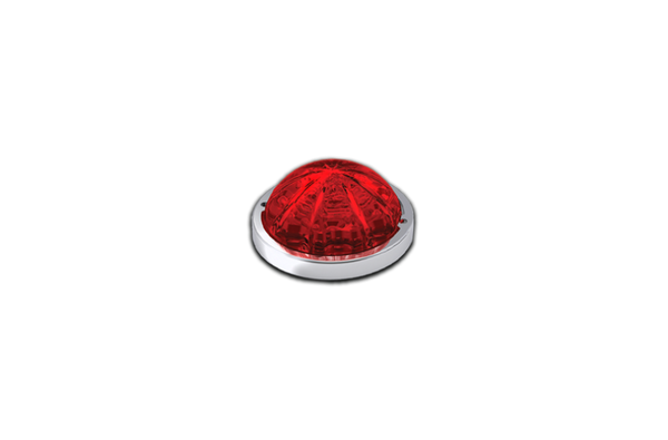 Red LED Low Pro Watermelon Light - Chrome Shop Canada